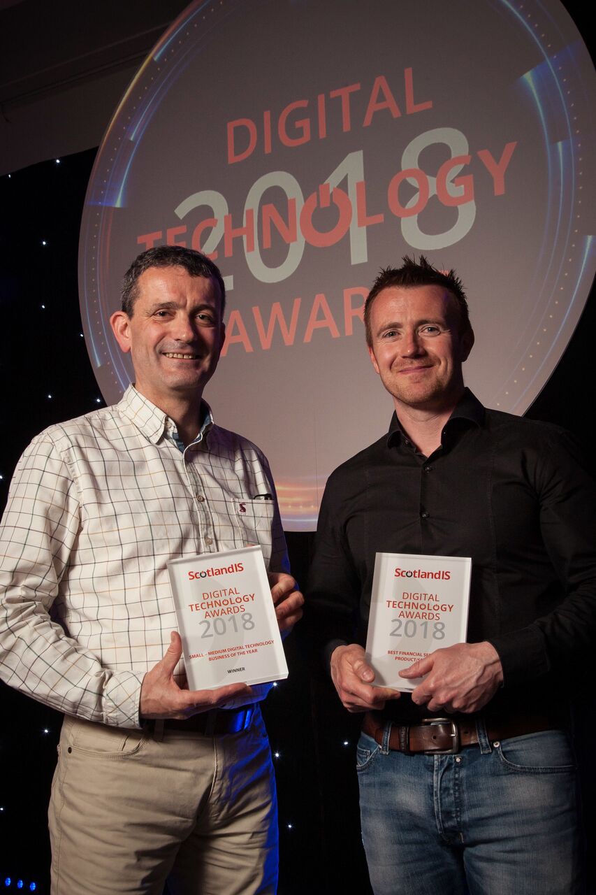 Winners at ScotlandIS Digital Technology Awards - Beeks Group